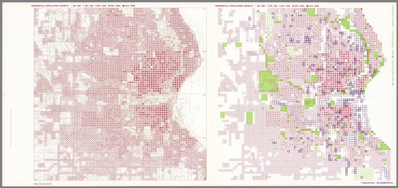 Milwaukee. Residential Population Density; Industrial, Commercial ...