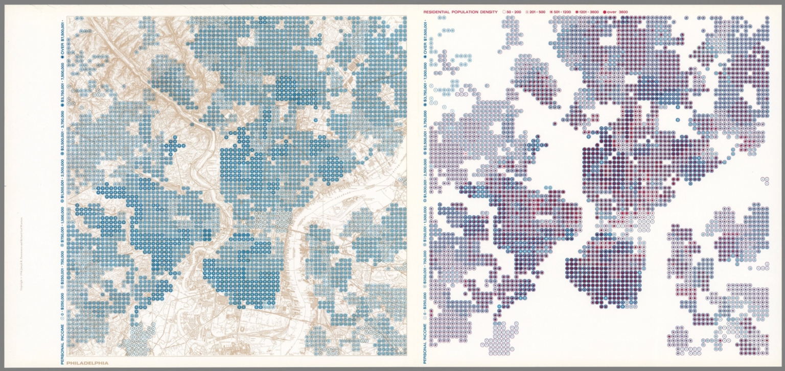 Philadelphia. Personal Income; Residential Population Density. - David ...