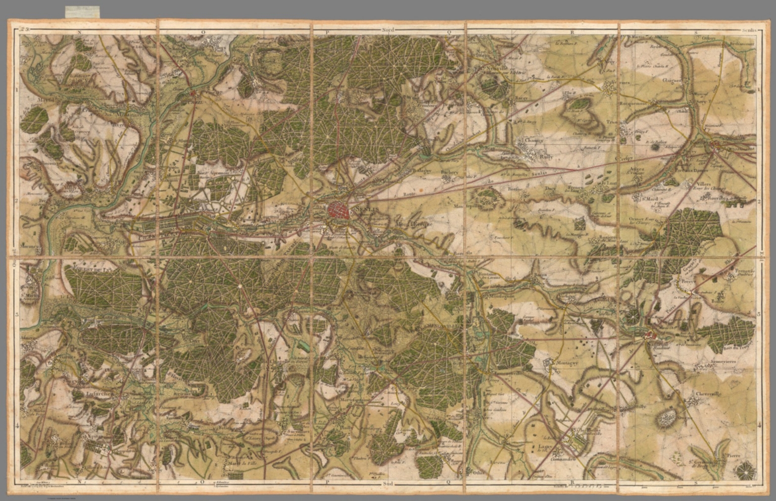 No. 3. Senlis. - David Rumsey Historical Map Collection