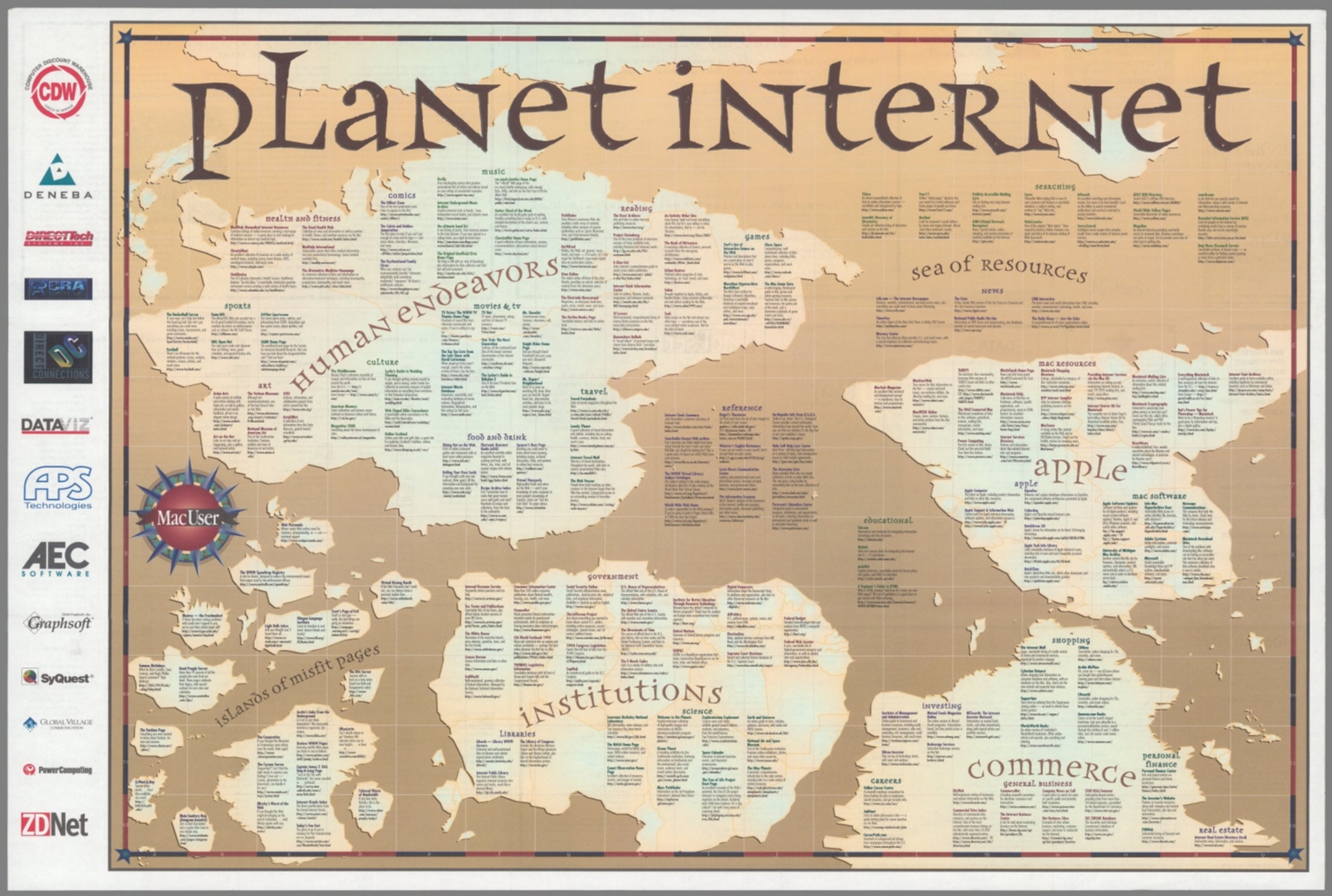 Planet Internet - David Rumsey Historical Map Collection