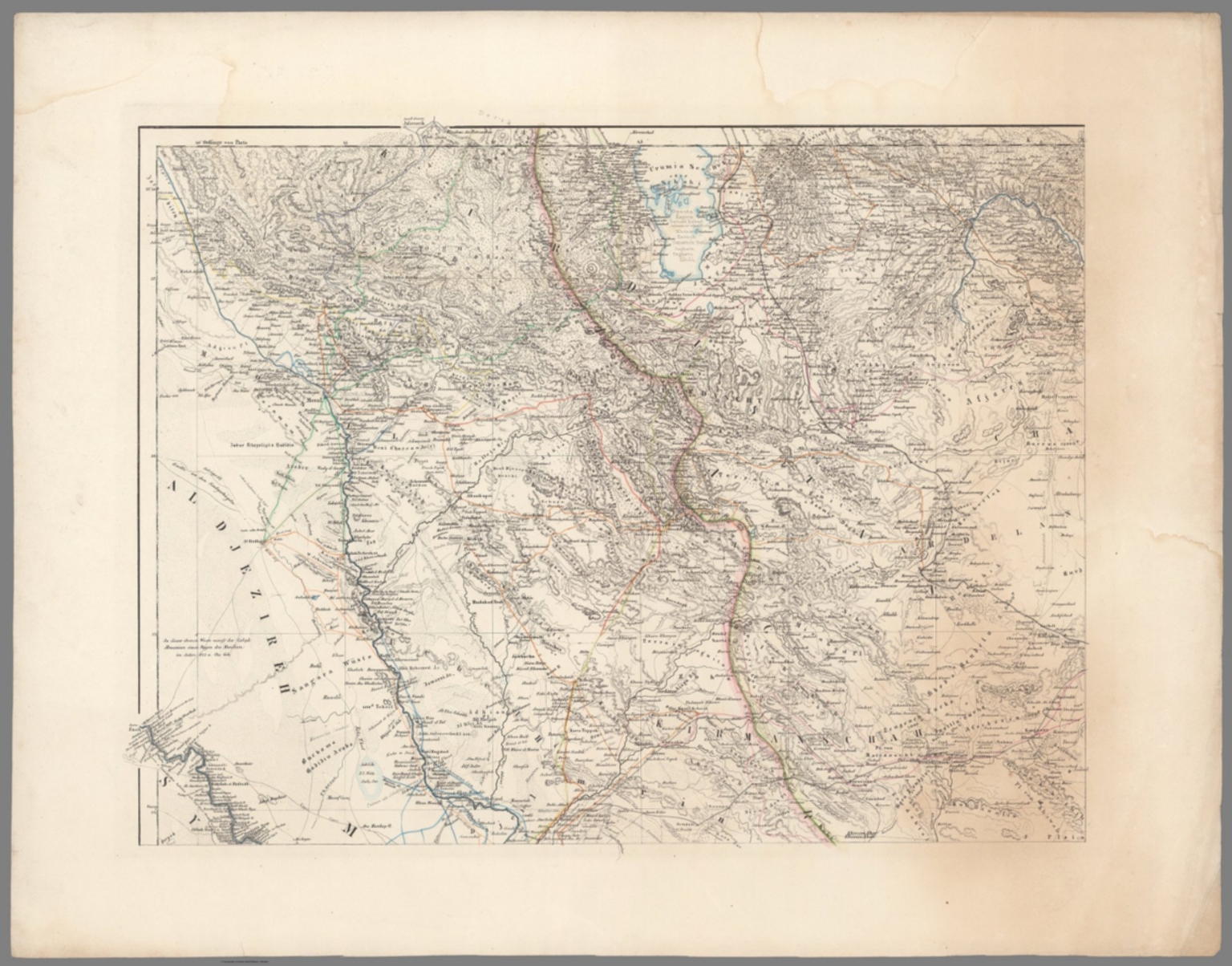 West Persien und Mesopotamien zu C. Ritter - David Rumsey Historical ...