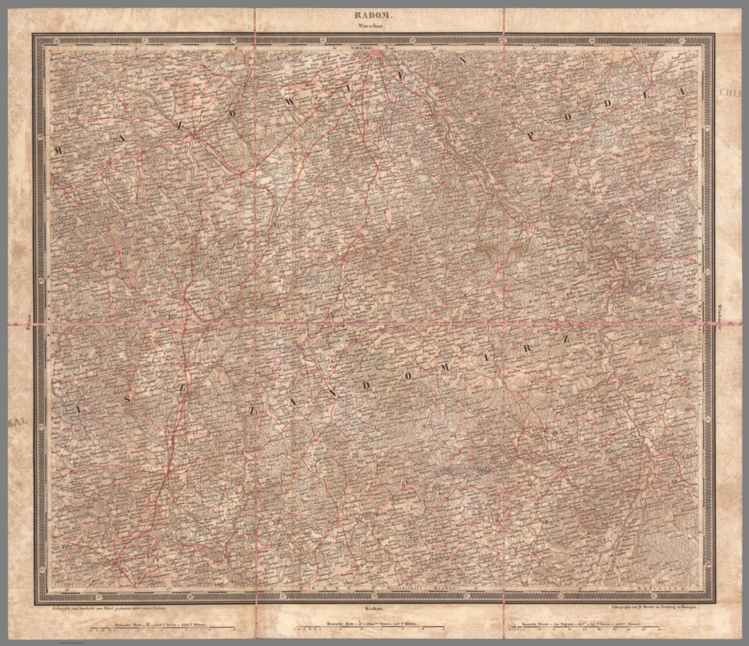 Radom - David Rumsey Historical Map Collection