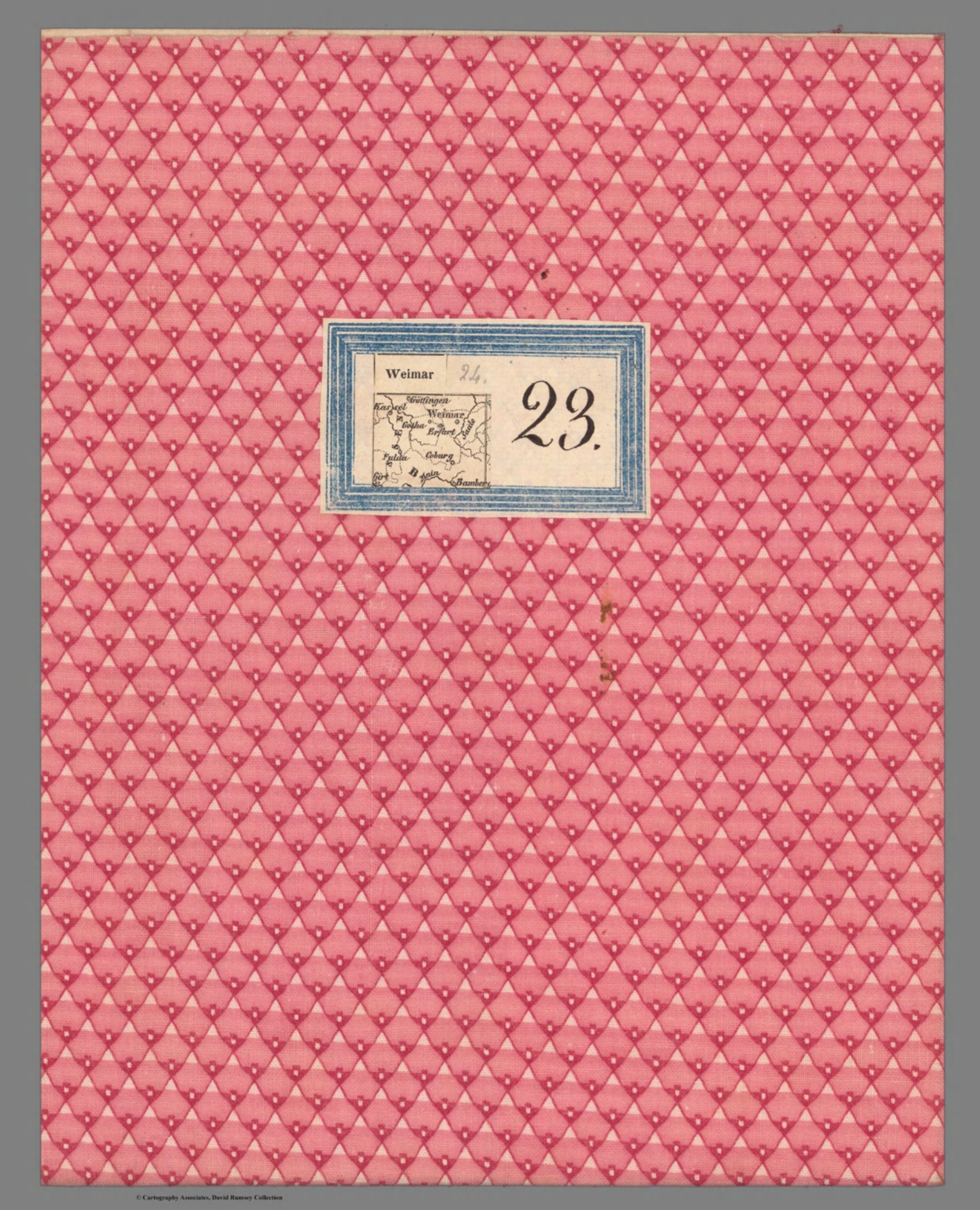 Covers: 23. Weimar - David Rumsey Historical Map Collection