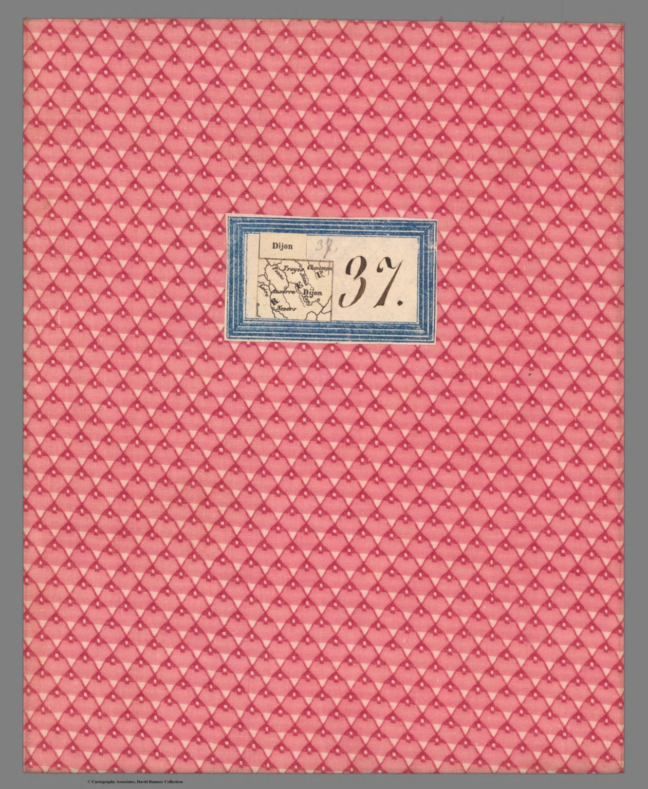 Covers: 37. Dijon - David Rumsey Historical Map Collection
