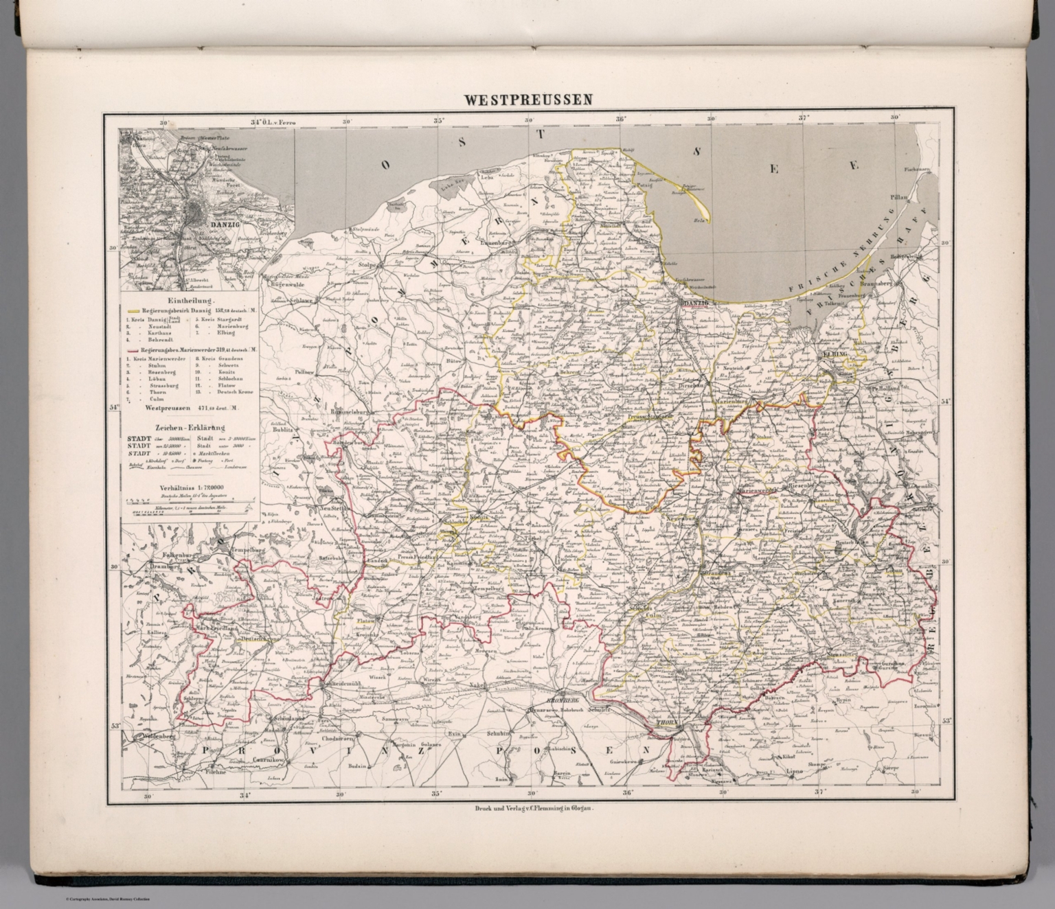 Westpreussen - David Rumsey Historical Map Collection
