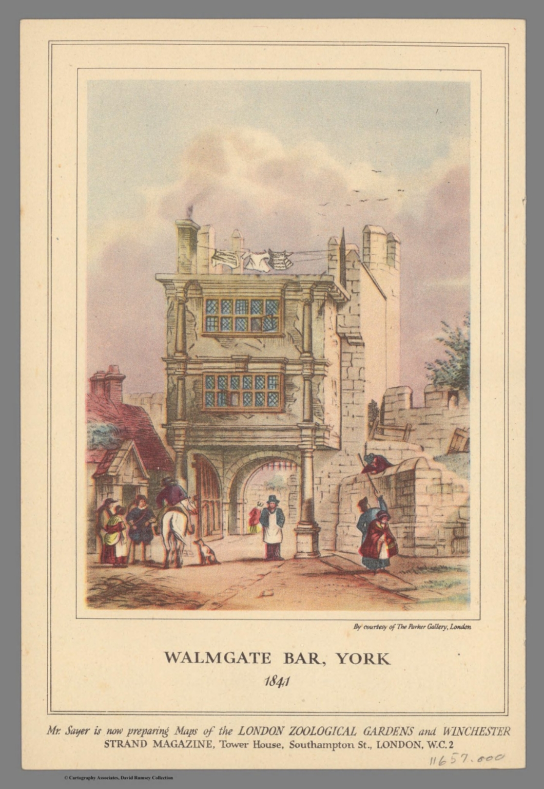 Text: Walmgate Bar - David Rumsey Historical Map Collection