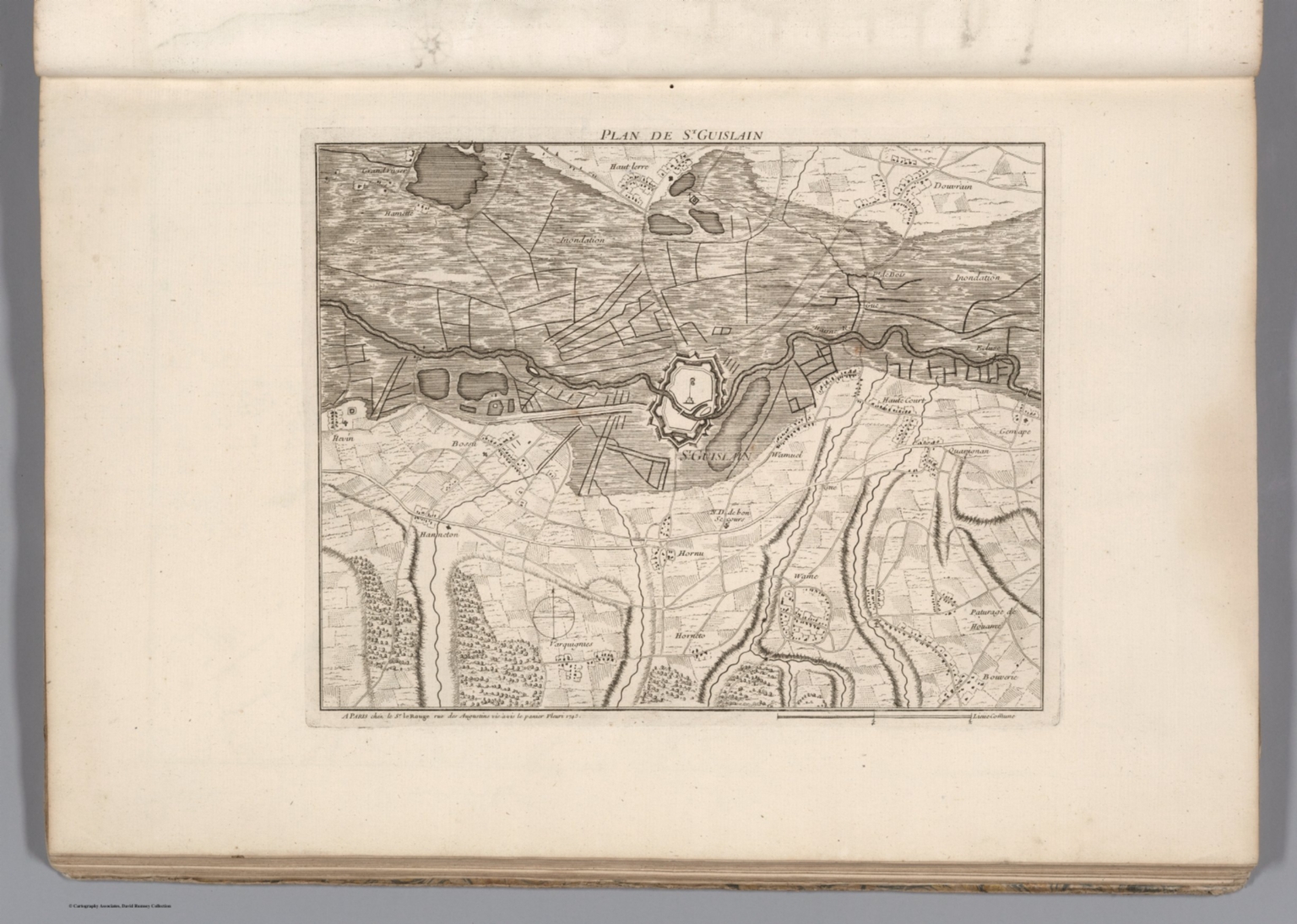 Plan de St. Guislain - David Rumsey Historical Map Collection