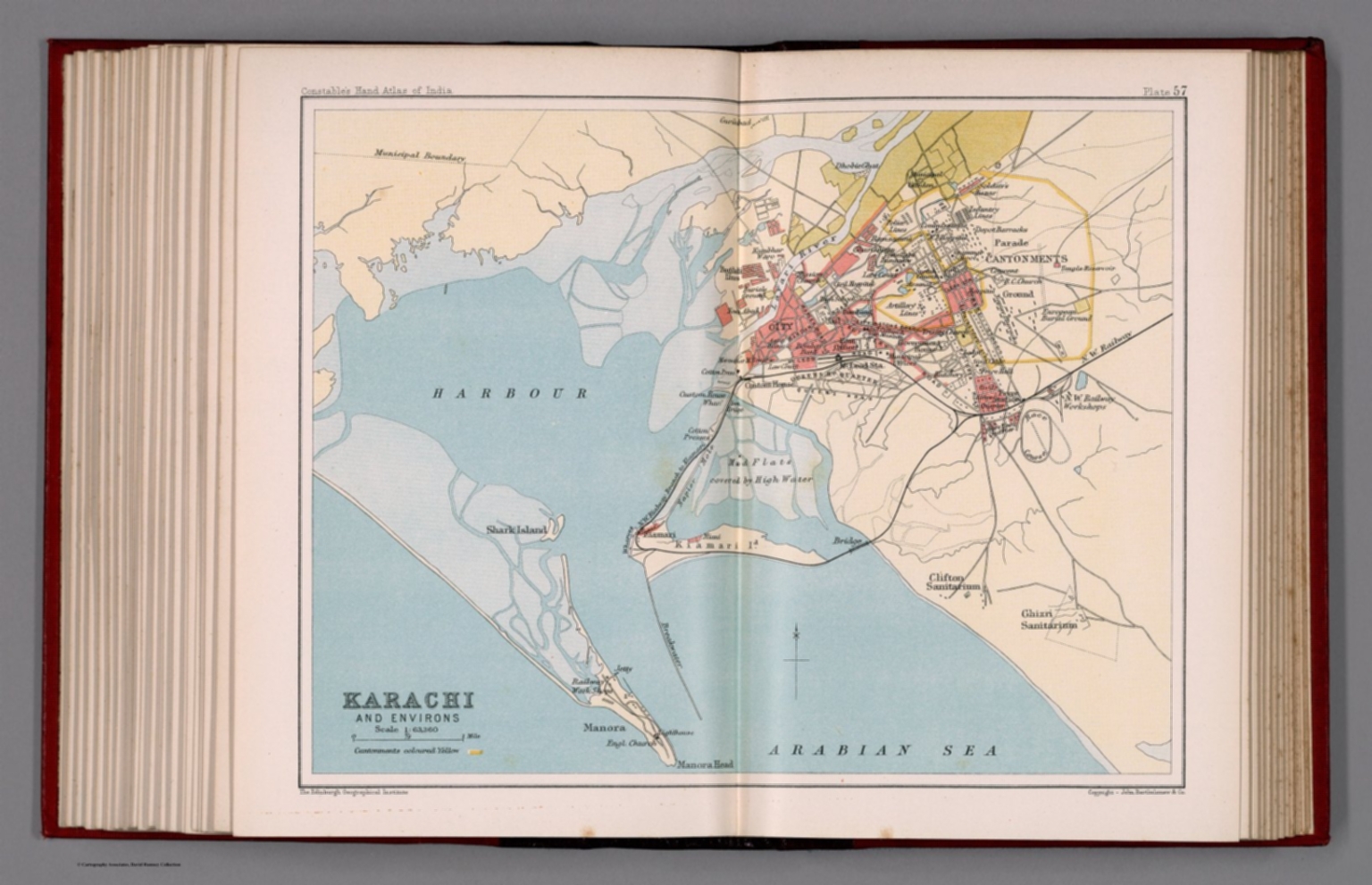 Karachi. Plate 57 - David Rumsey Historical Map Collection