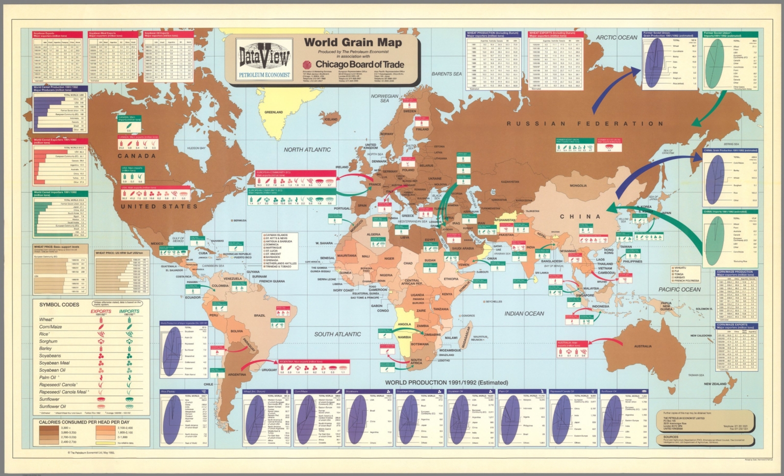 World grain map - David Rumsey Historical Map Collection