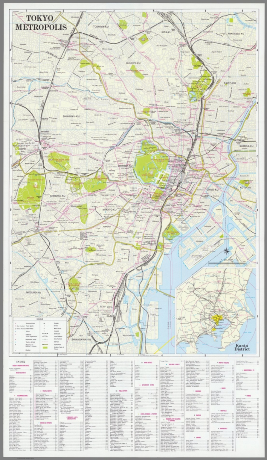 Tokyo metropolis - David Rumsey Historical Map Collection