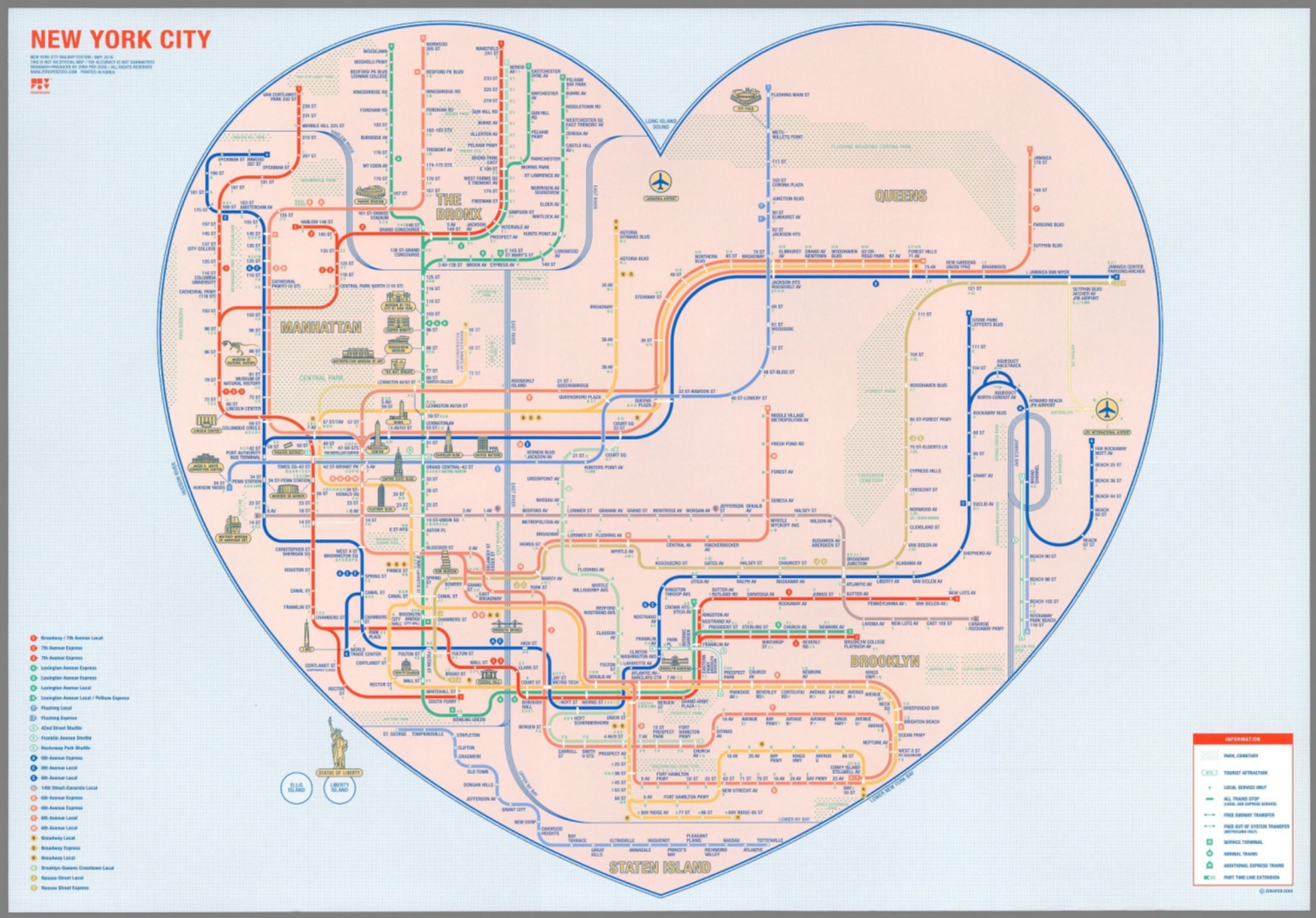 New York City Railway system. May 2016 - David Rumsey Historical Map ...