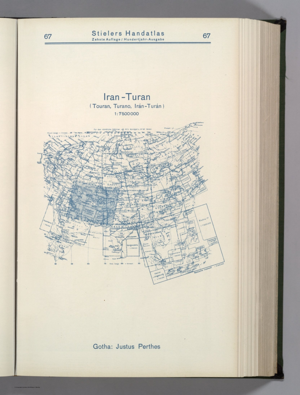 Text: 67. Iran - Turan. - David Rumsey Historical Map Collection