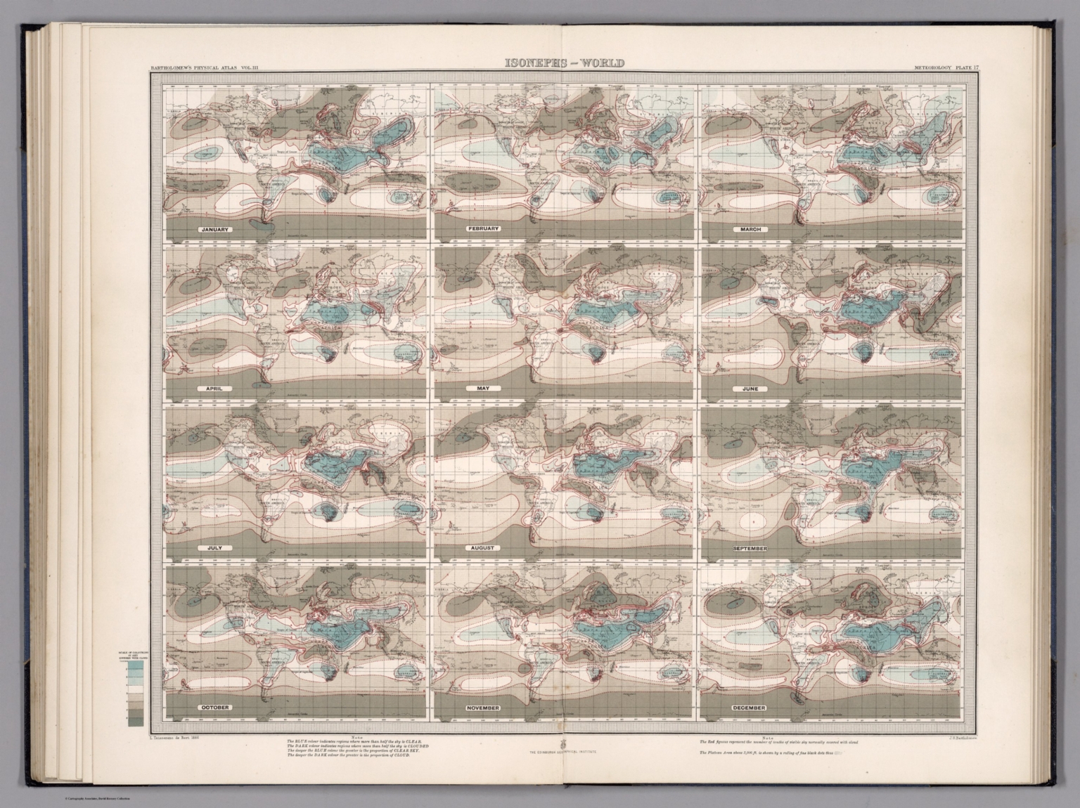 Plate 17. Isonephs - World. - David Rumsey Historical Map Collection