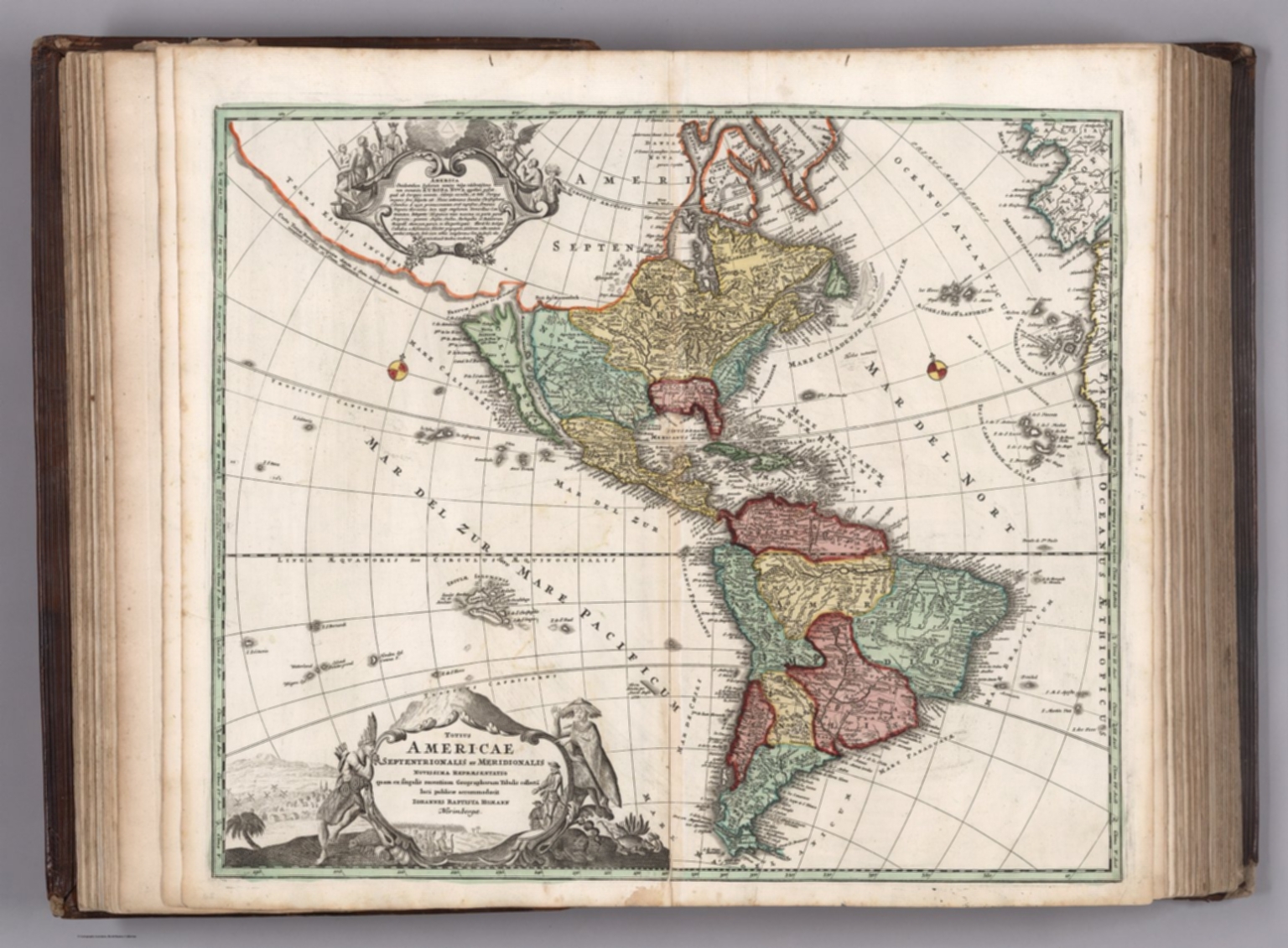 Totius Americae Septentrionales et Meridionalis. - David Rumsey ...