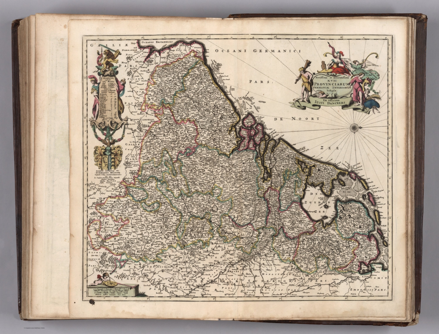XVII Provinciarum Germania Inferior. - David Rumsey Historical Map ...