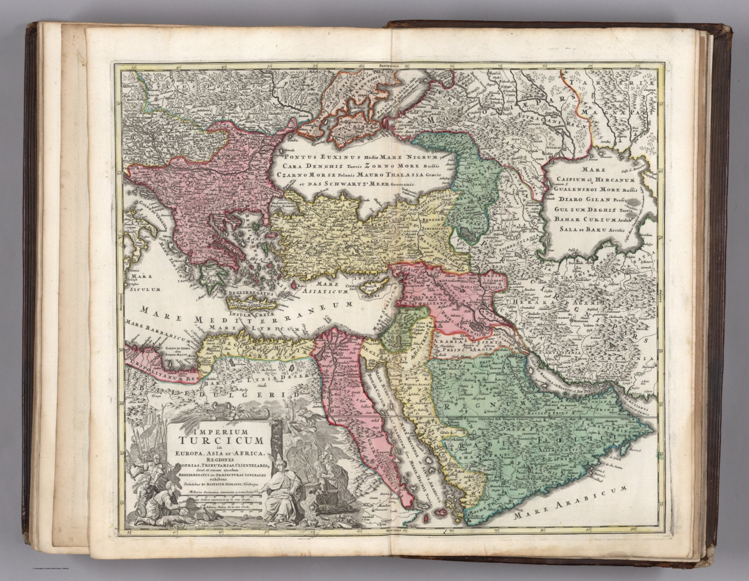Imperium Turcicum in Europa, Asia et Africa. - David Rumsey Historical ...