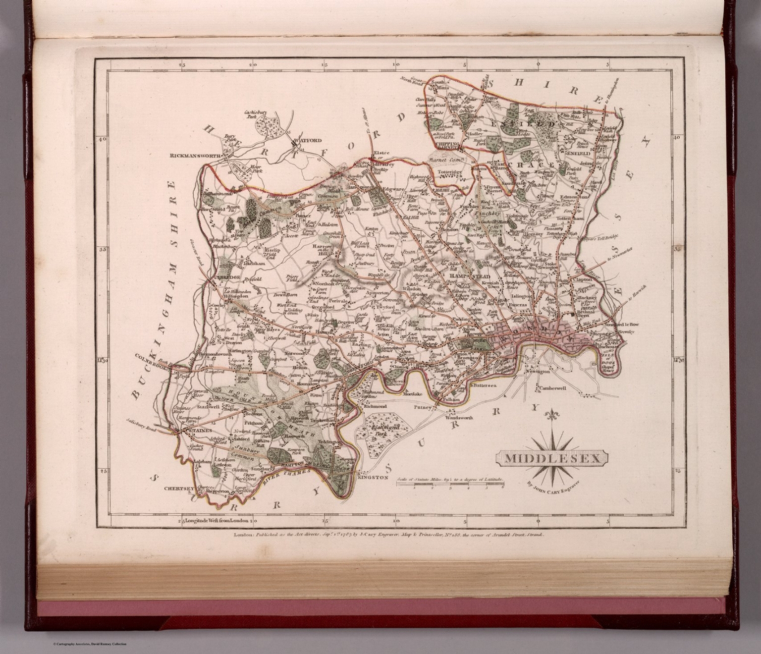 Middlesex. - David Rumsey Historical Map Collection