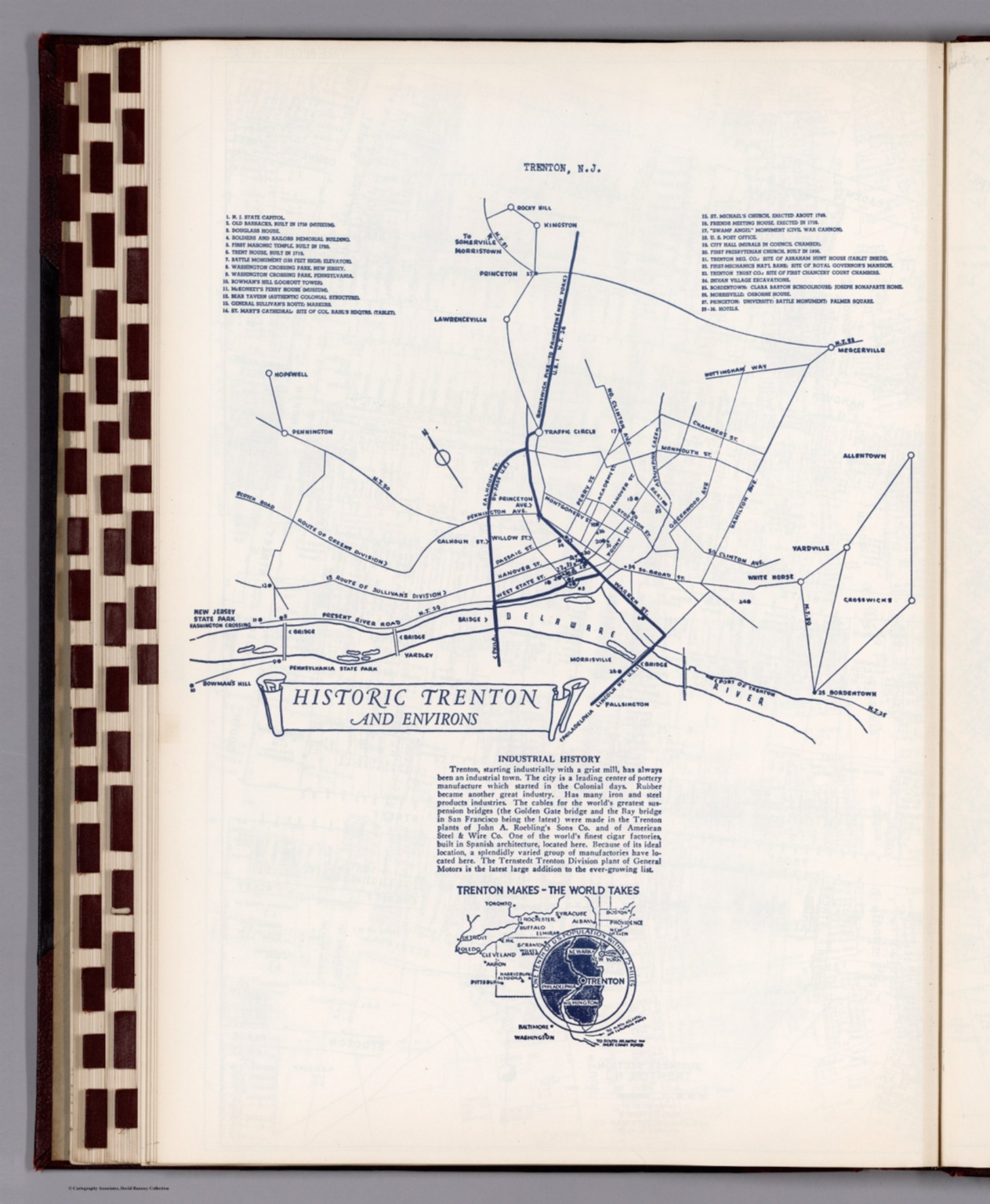 Text: Trenton (New Jersey). Map: Historic Trenton. - David Rumsey ...