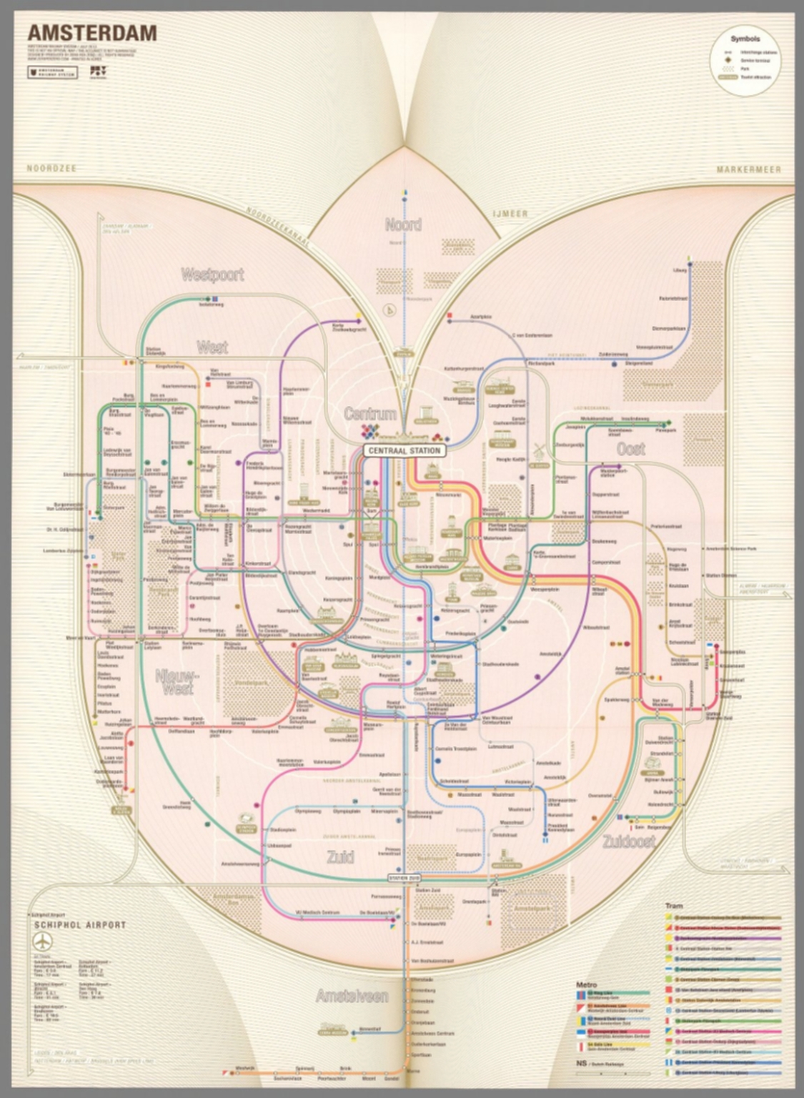 Amsterdam railway system. July 2013 - David Rumsey Historical Map ...