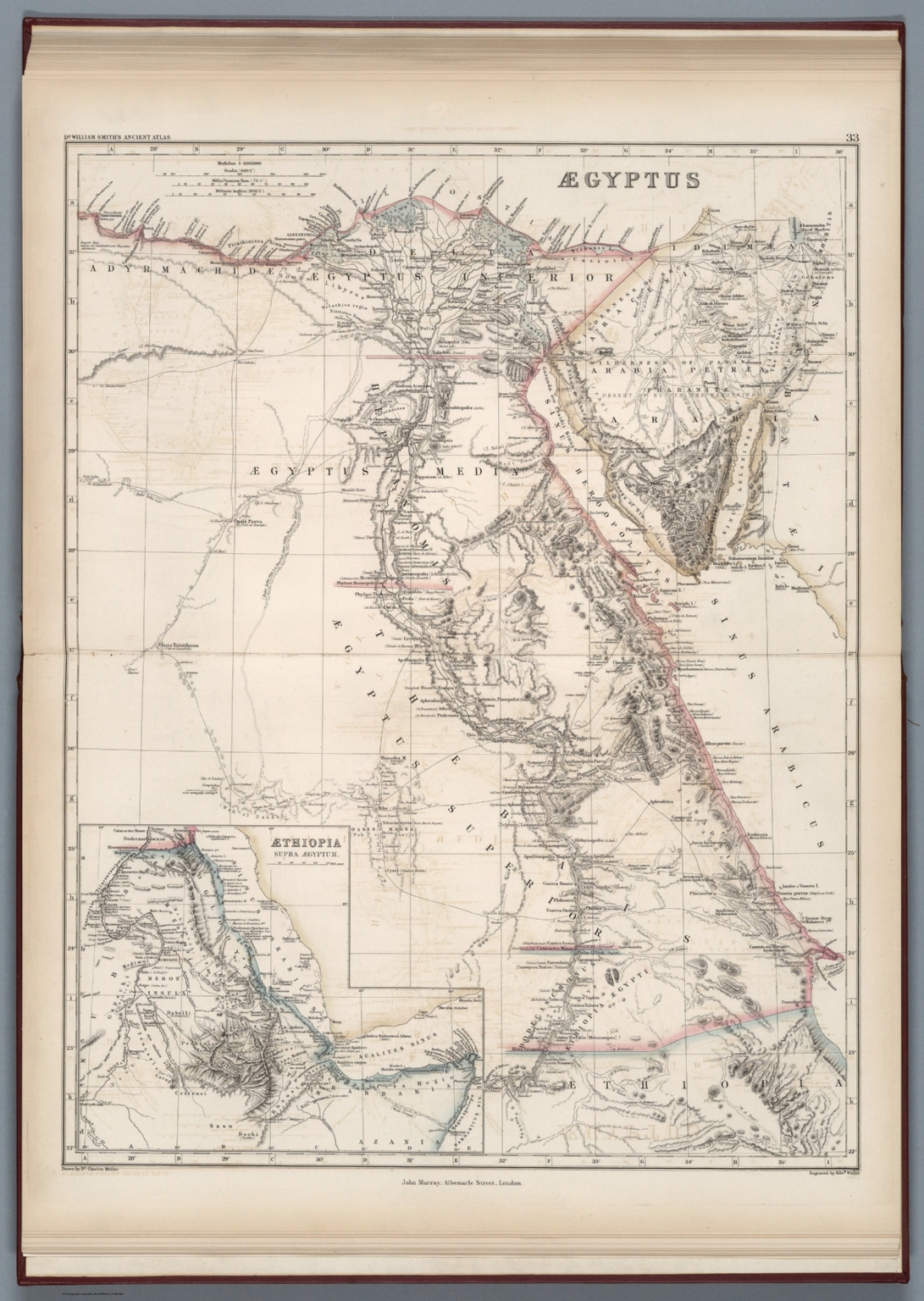 Aegyptus - David Rumsey Historical Map Collection