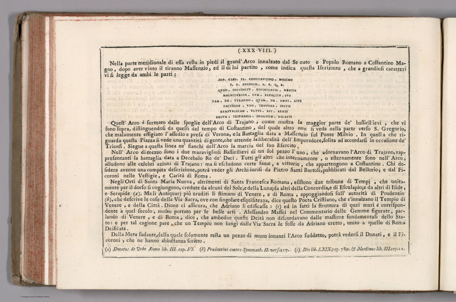 Text: V.1: Libro secondo: (Continues) Descrizione della tavola ...