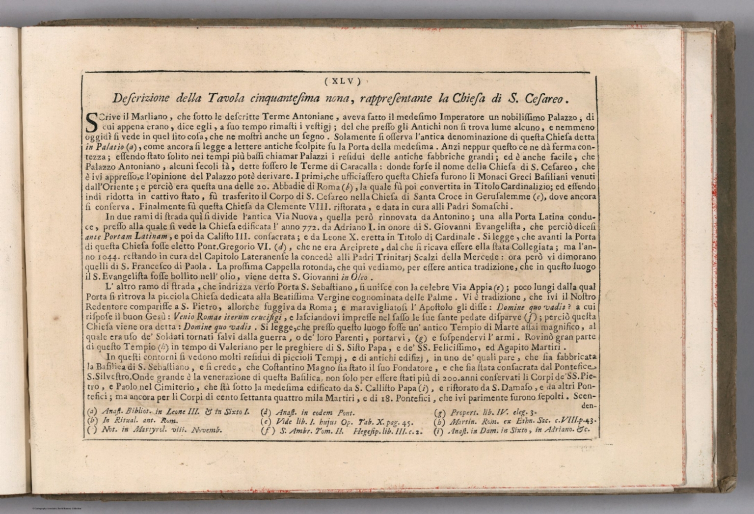 Text: V. 1: Libro Terzo: Descrizione della tavola cinquantesima nona ...