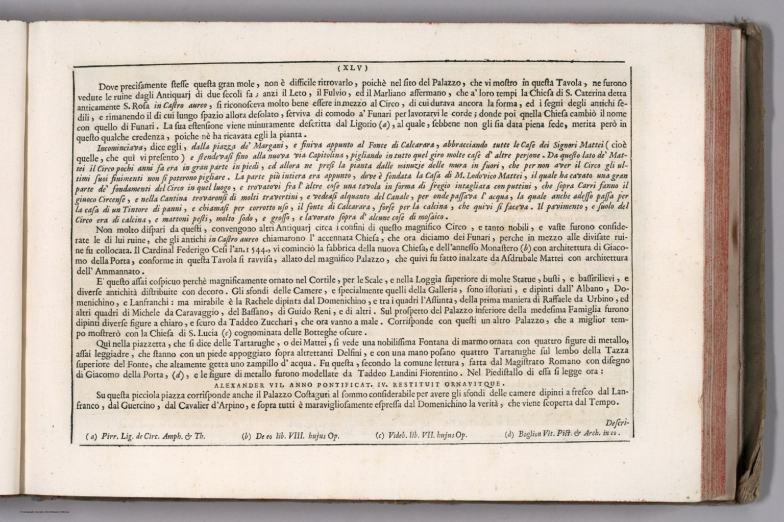 Text: V.2: Libro quarto: (Continues) Descrizione della tavola ...