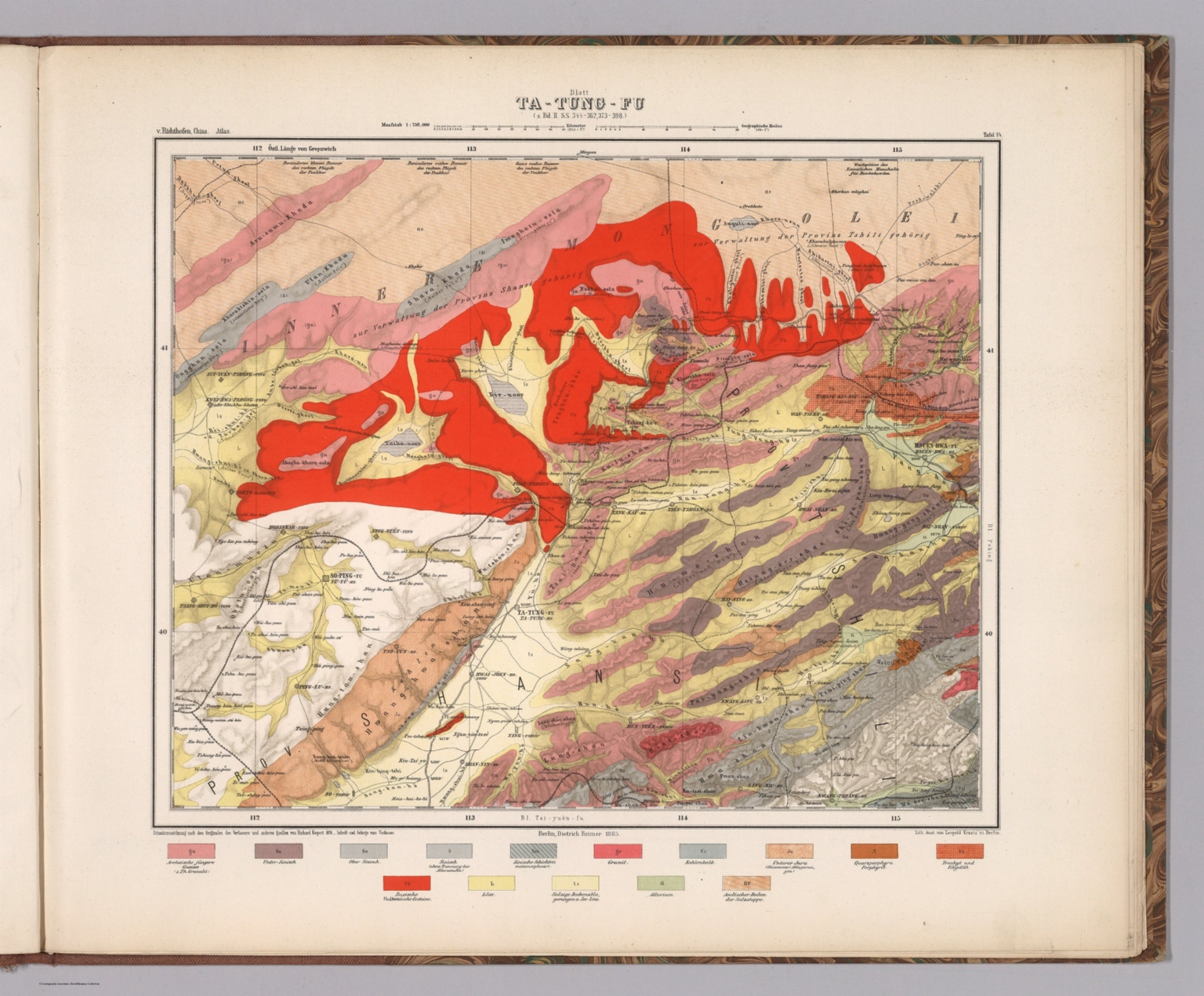 Blatt Ta - Tung - Fu. Tafel 14 - David Rumsey Historical Map Collection
