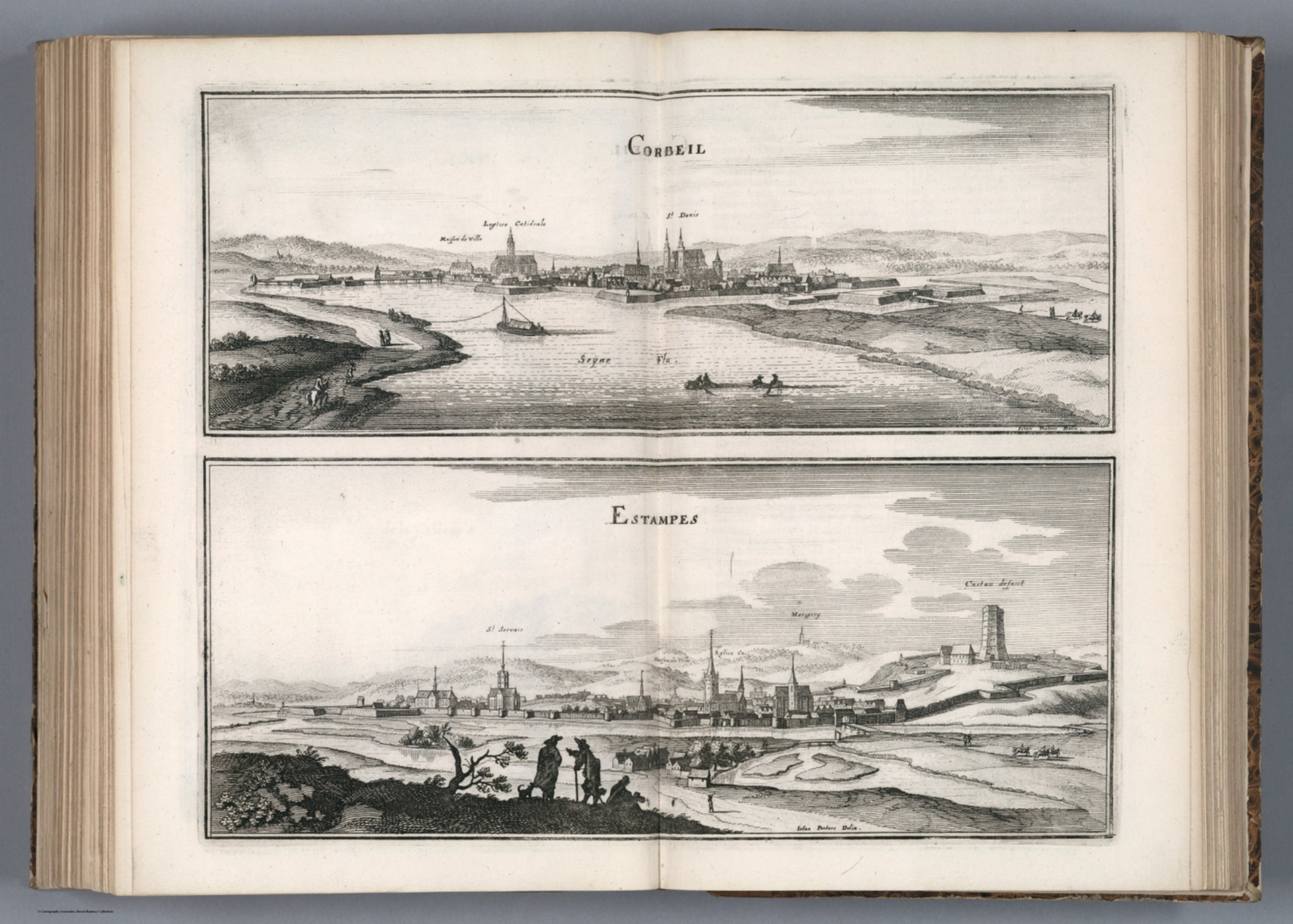 V. 1. Corbeil. Estampes - David Rumsey Historical Map Collection