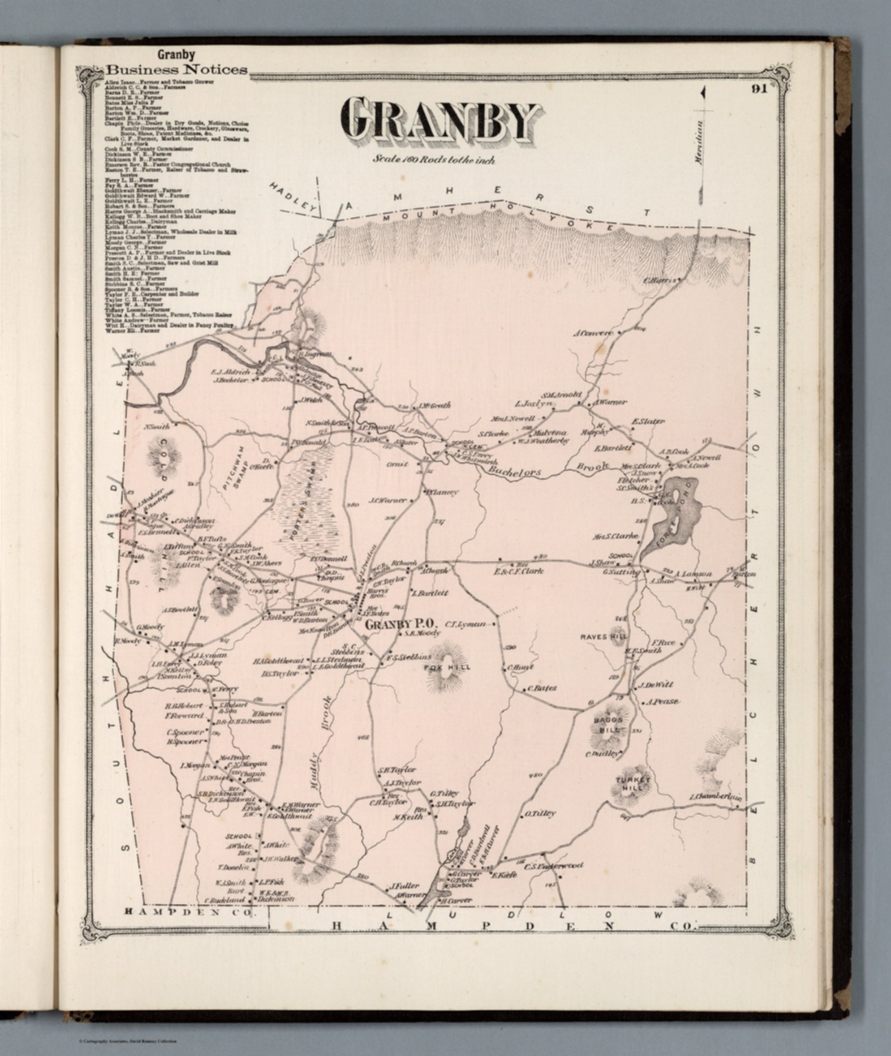 Granby - David Rumsey Historical Map Collection