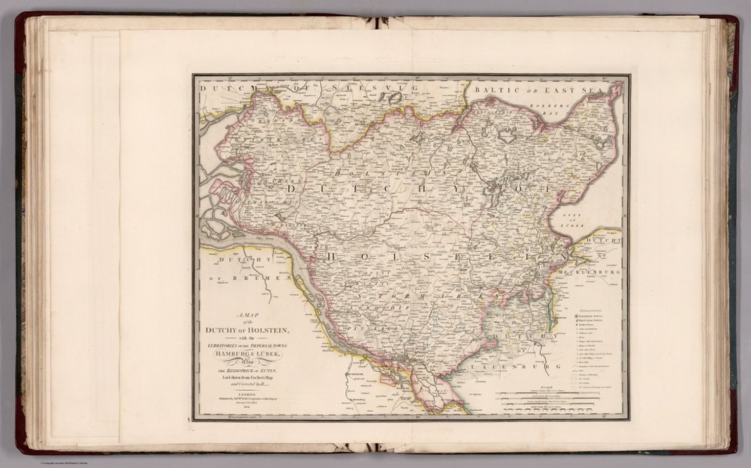 Map of the Dutchy of Holsten - David Rumsey Historical Map Collection