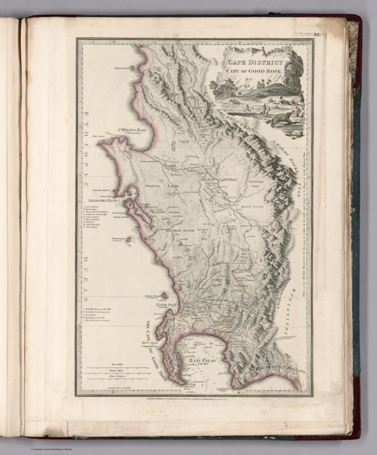 Cape District : Cape of Good Hope - David Rumsey Historical Map Collection