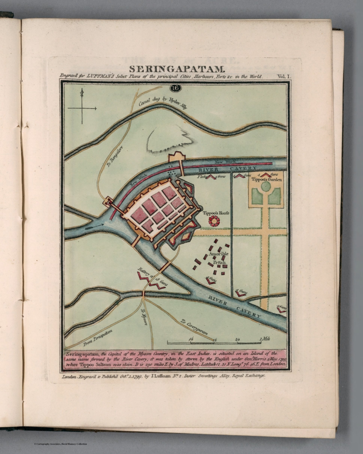 Plate 16 from Vol. 1: Seringapatam - David Rumsey Historical Map Collection
