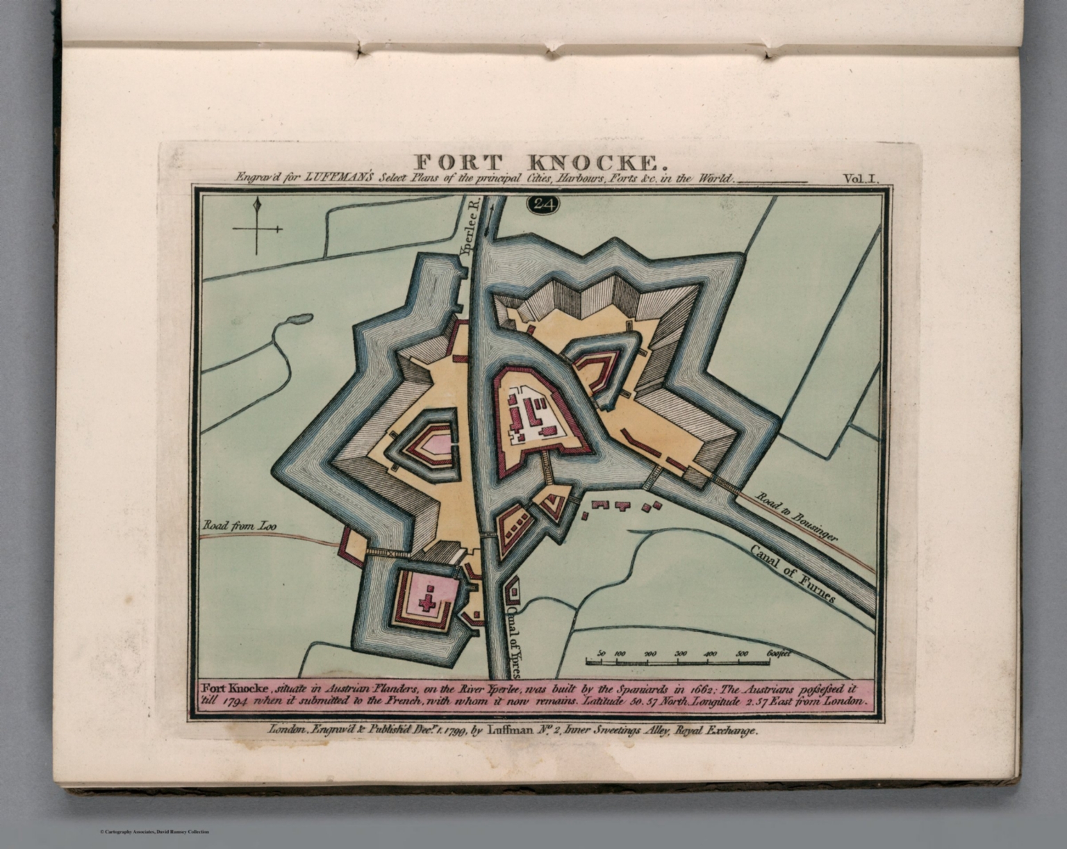 Plate 24 from Vol. 1: Fort Knocke - David Rumsey Historical Map Collection