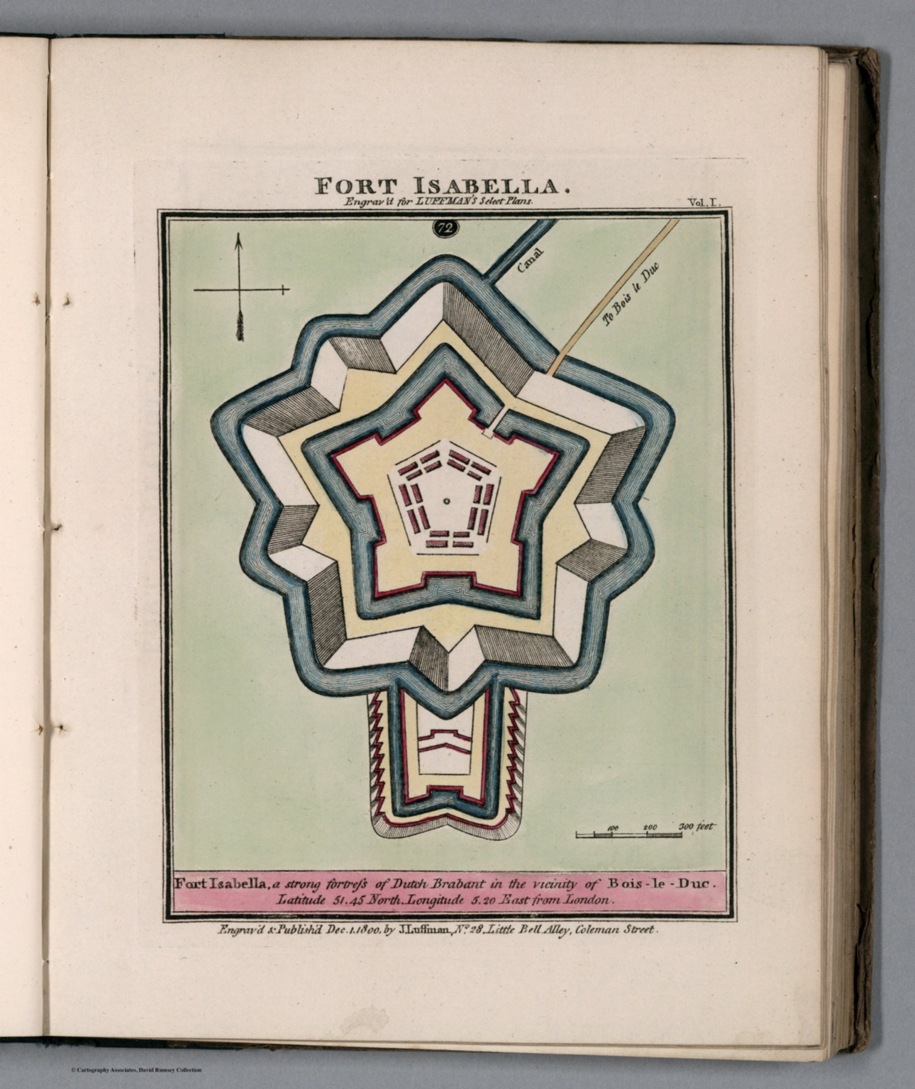 Plate 72 from Vol. 1: Fort Isabella - David Rumsey Historical Map ...