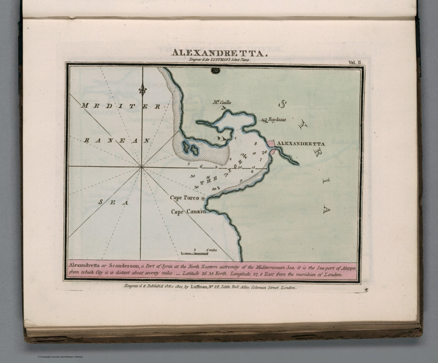 Plate 33 from Vol. 2: Alexandretta - David Rumsey Historical Map Collection