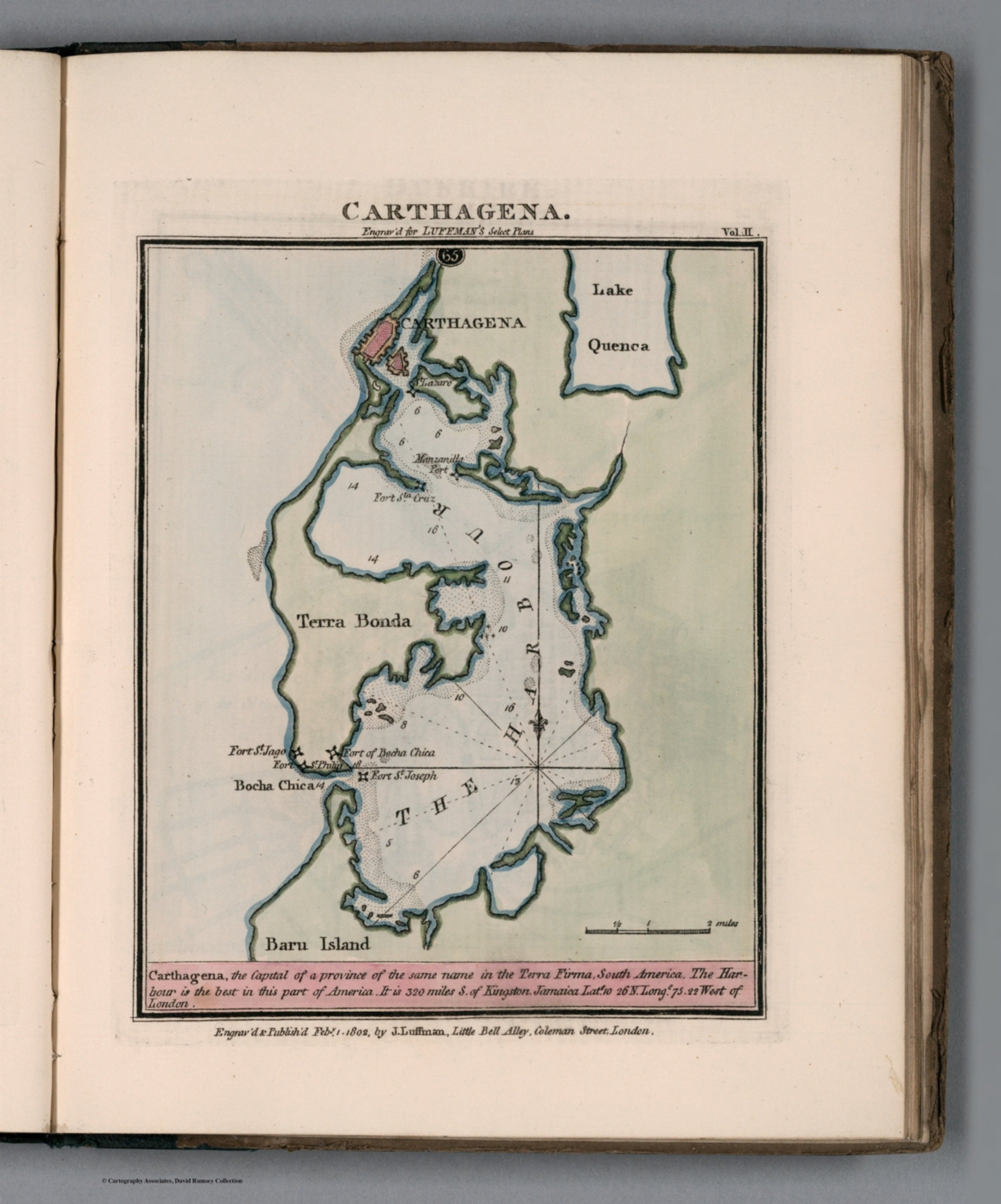 Plate 65 from Vol. 2: Carthagena - David Rumsey Historical Map Collection