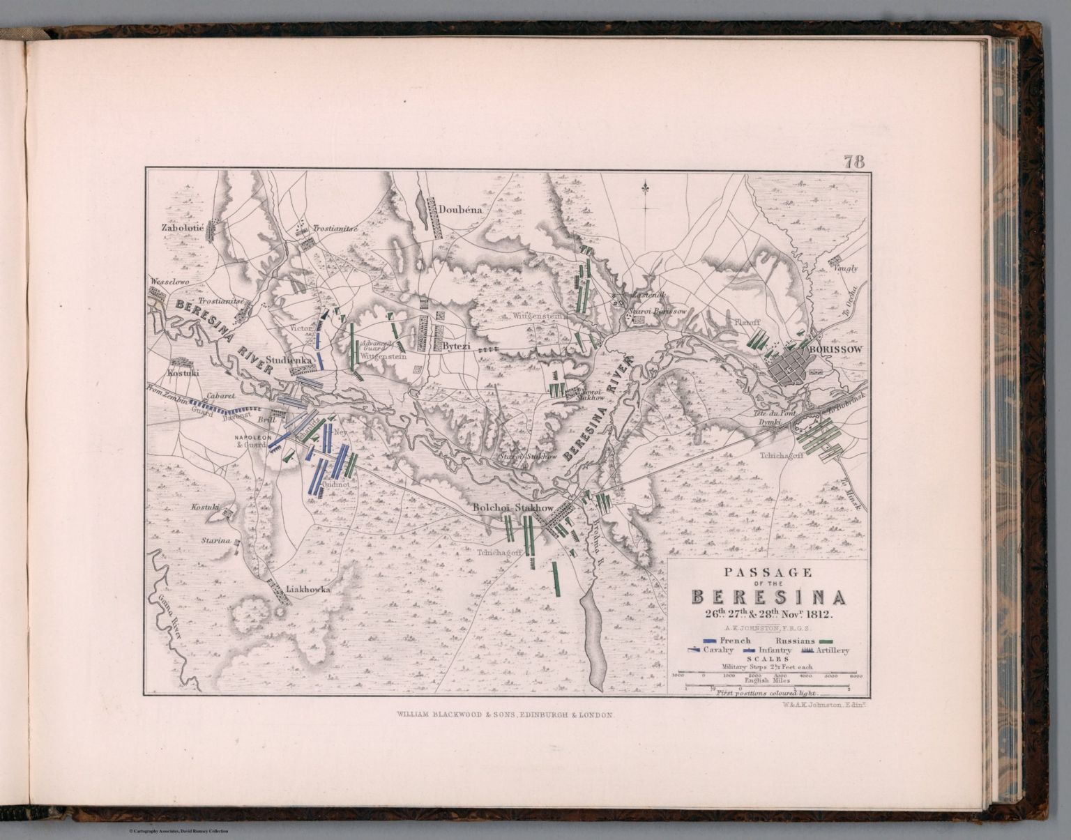Passage of the Beresina, 26, 27 & 28 November 1812 - David Rumsey ...