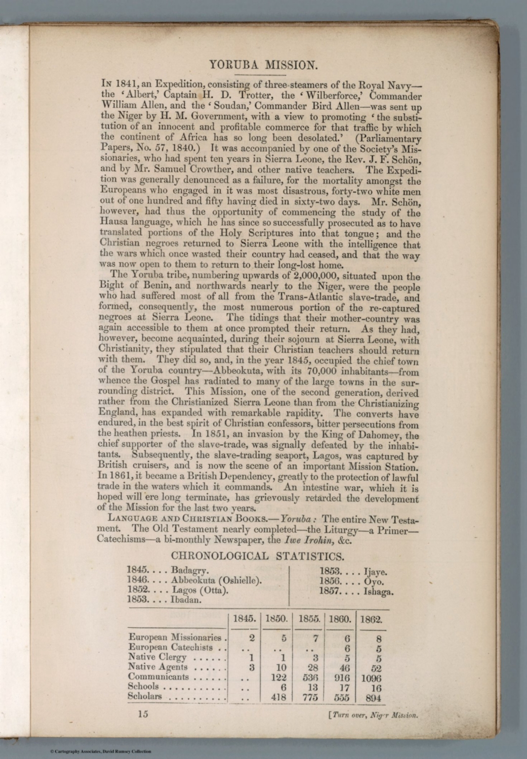 Text: Yoruba Mission - David Rumsey Historical Map Collection