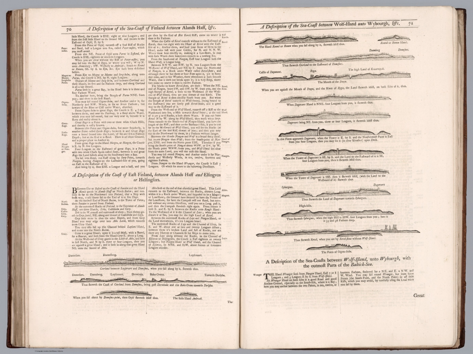 Text: A description of the sea-coast of Finland between Alands Haff, &c ...