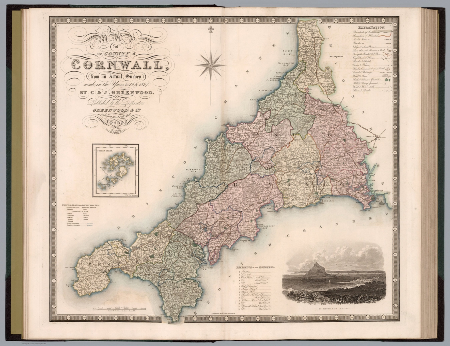 Map of the County of Cornwall - David Rumsey Historical Map Collection