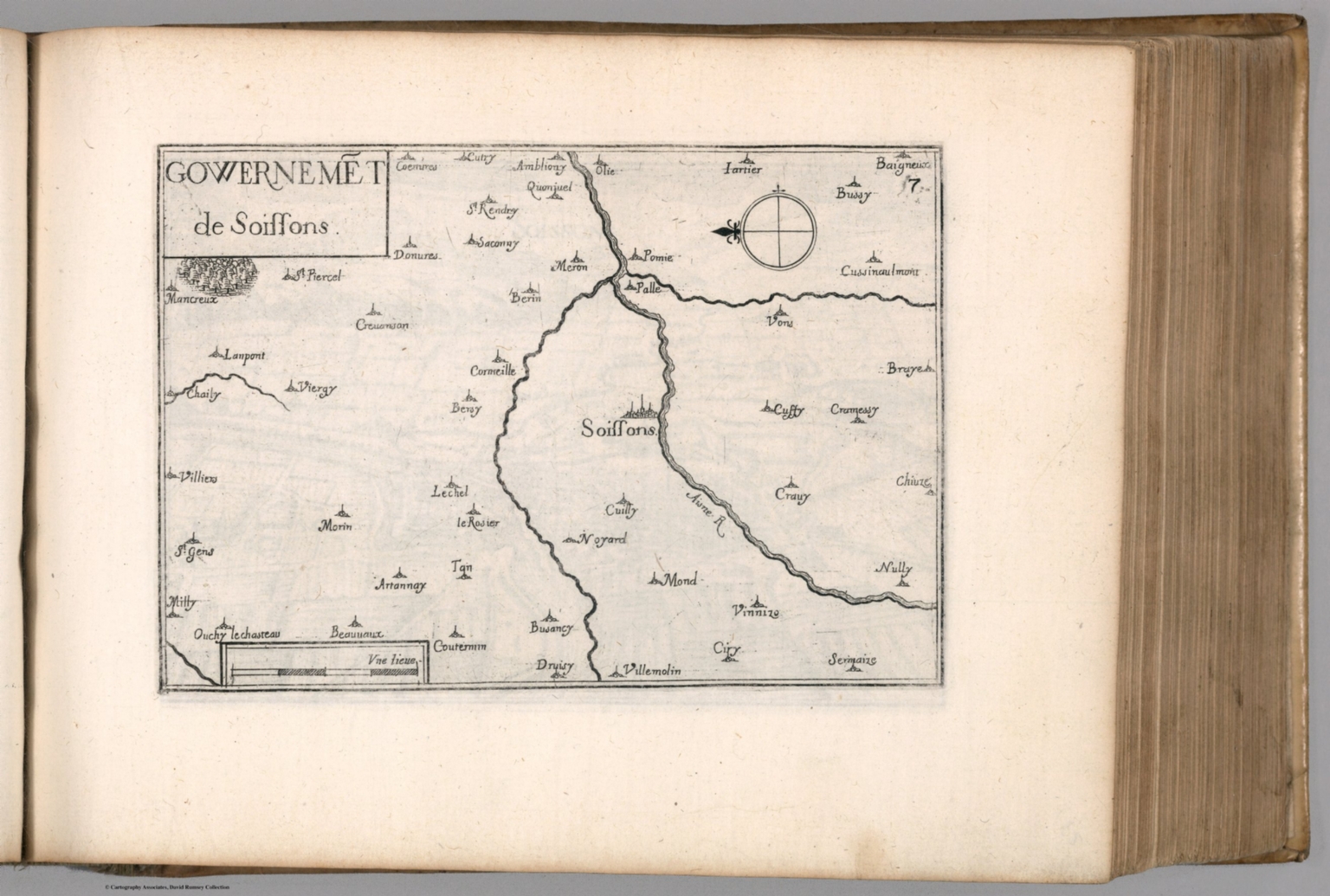 Gouvernement de Soissons - David Rumsey Historical Map Collection