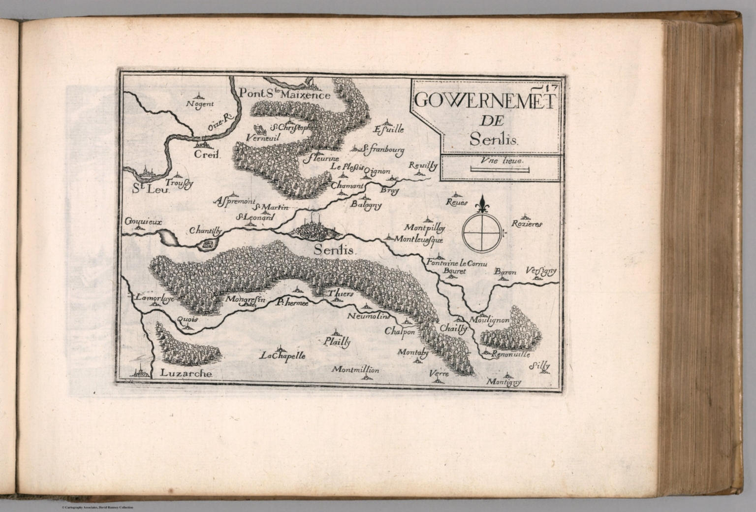 Gouvernement de Senlis - David Rumsey Historical Map Collection