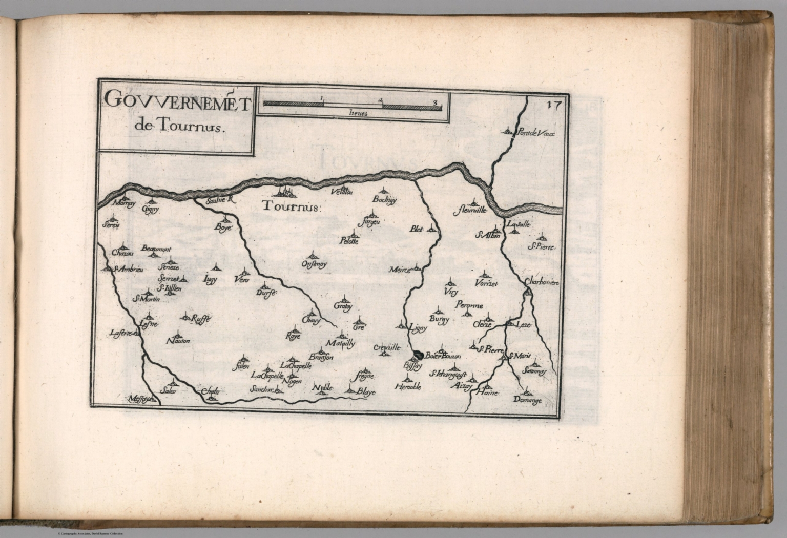 Gouvernement de Tournus - David Rumsey Historical Map Collection