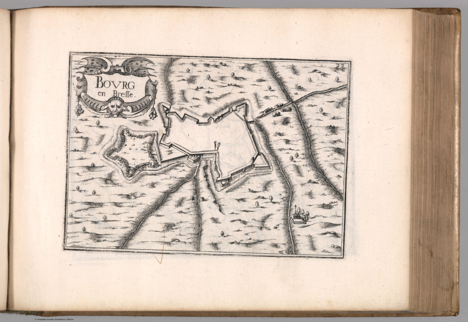 Bourg-en-Bresse - David Rumsey Historical Map Collection