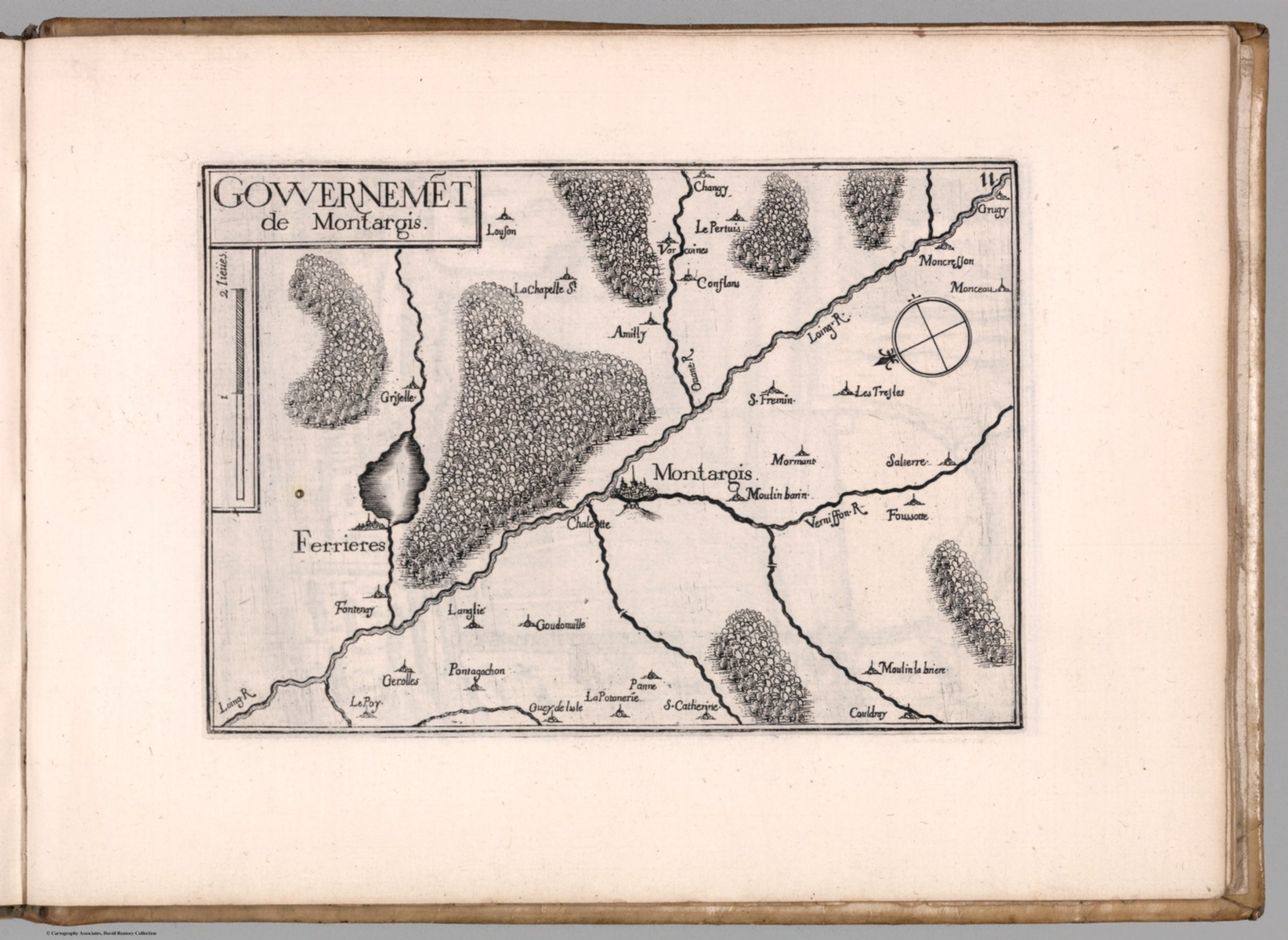 Gouvernement de Montargis. - David Rumsey Historical Map Collection