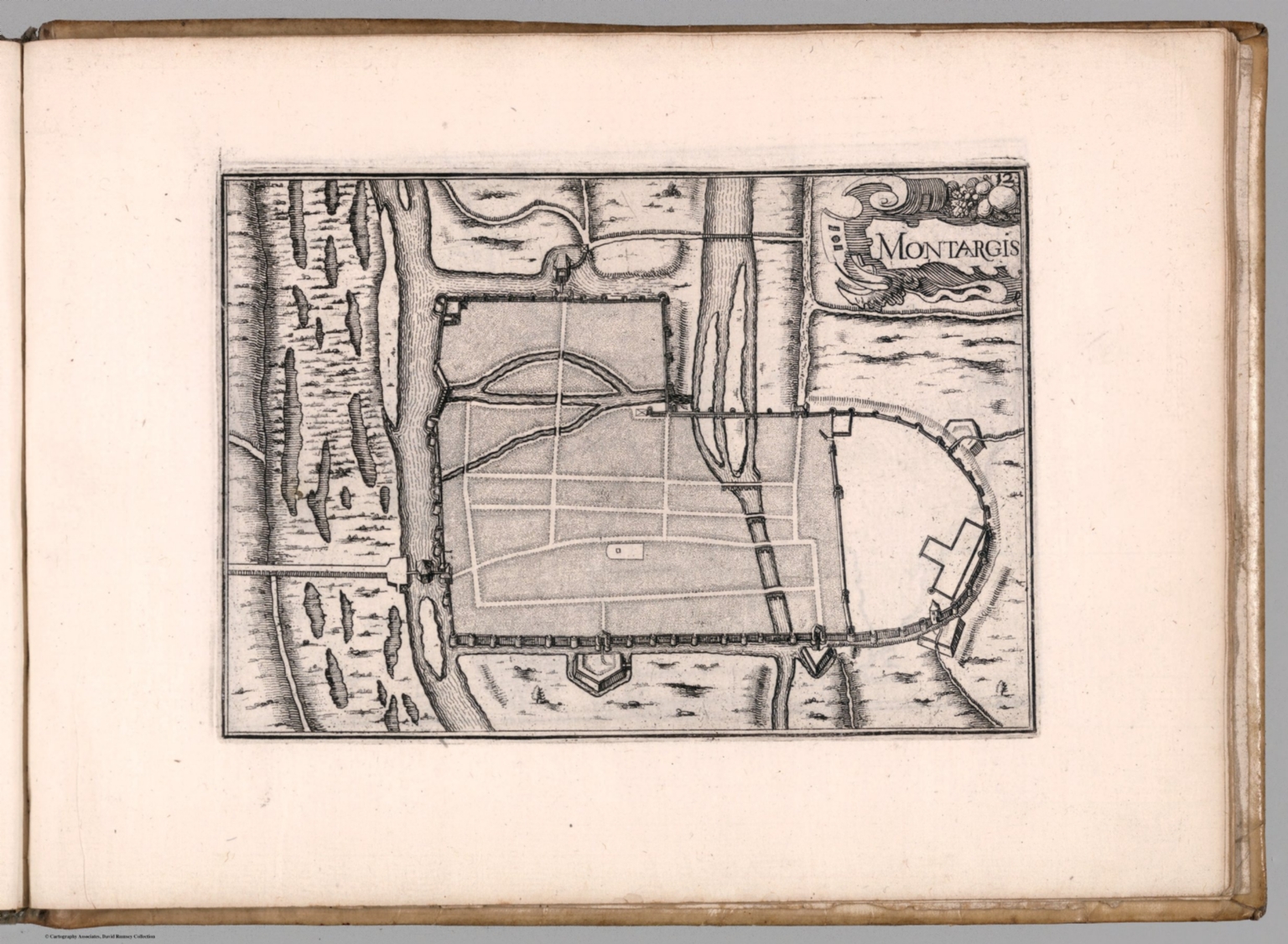 Montargis. - David Rumsey Historical Map Collection