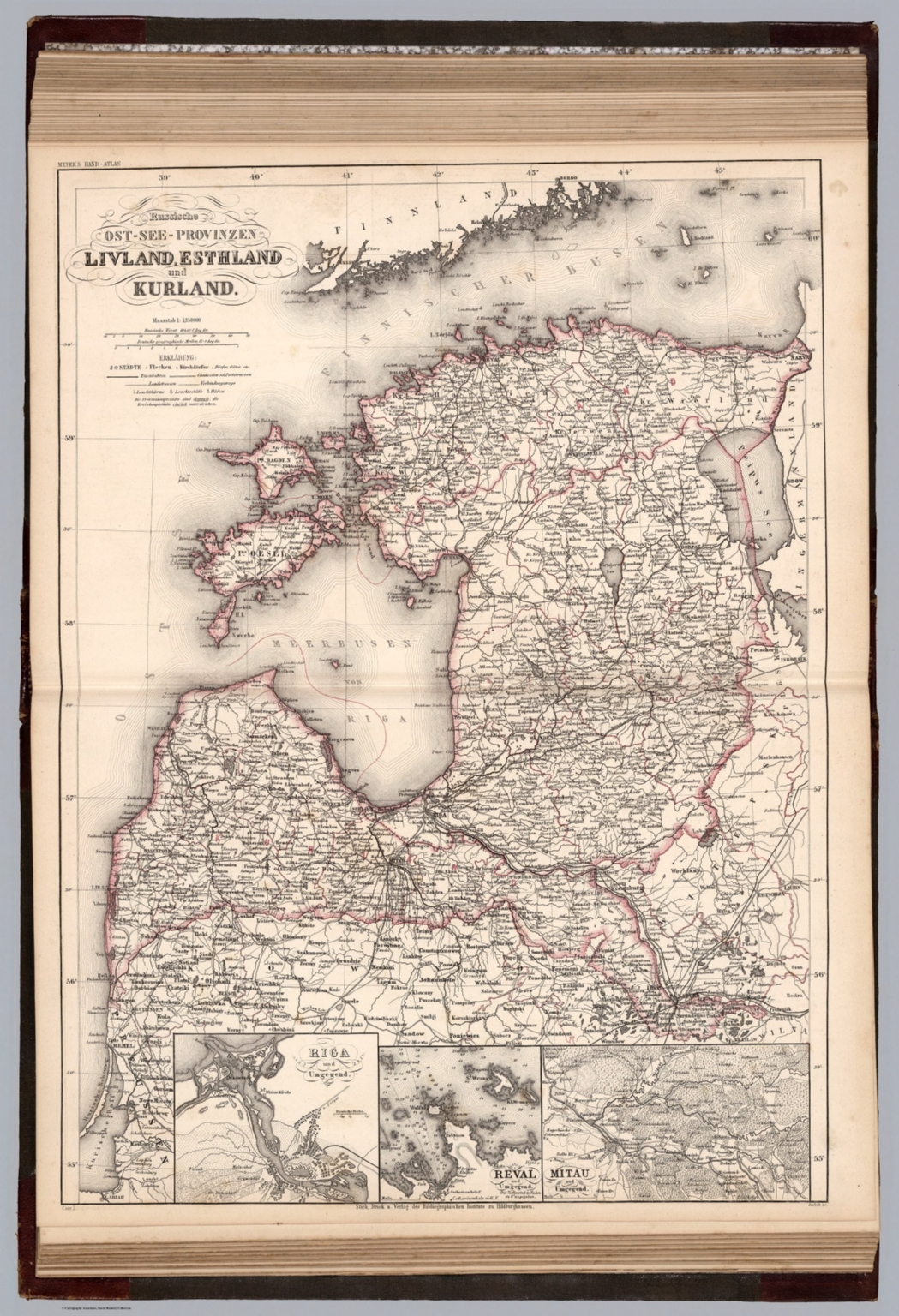 Russische Ost-See-Provinzen Livland, Esthland und Kurland - David ...