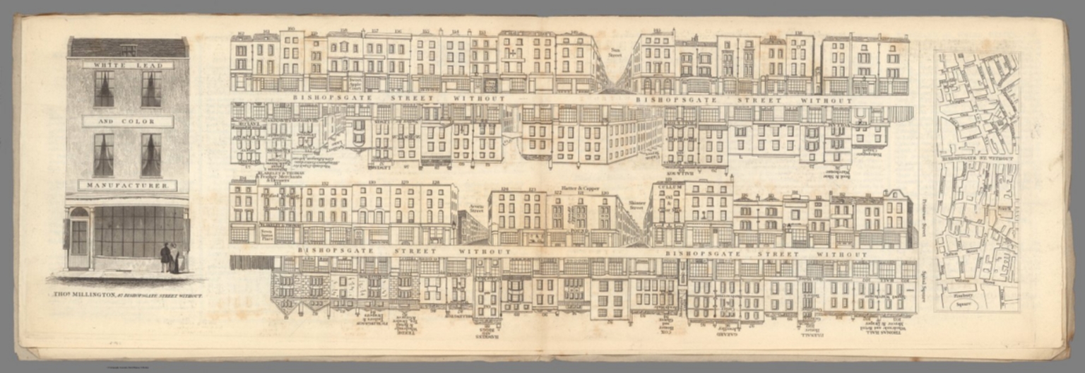 No. 51.] Bishopsgate Street, Division III. - David Rumsey Historical ...