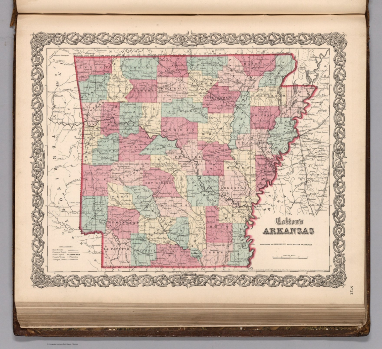 Arkansas. - David Rumsey Historical Map Collection